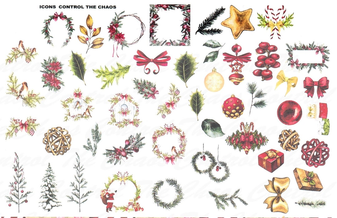 Santa's Christmas - Complete Set - Etsy