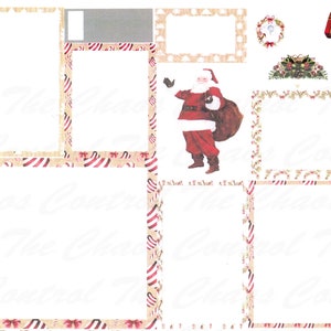 Santa's Christmas - Complete Set - Etsy