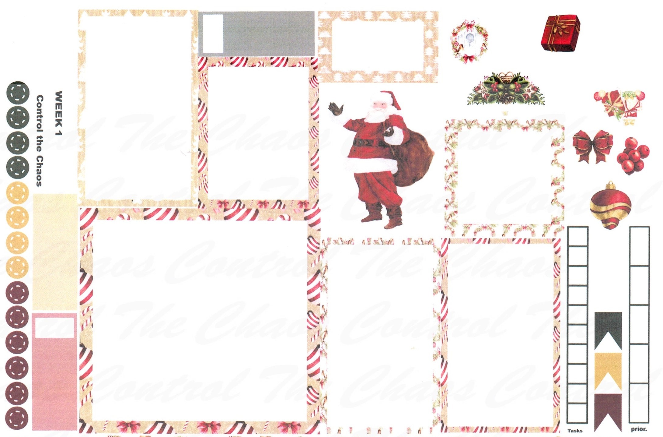 Santa's Christmas - Complete Set - Etsy
