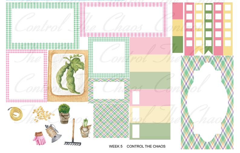 Spring Garden - Complete Set - Etsy