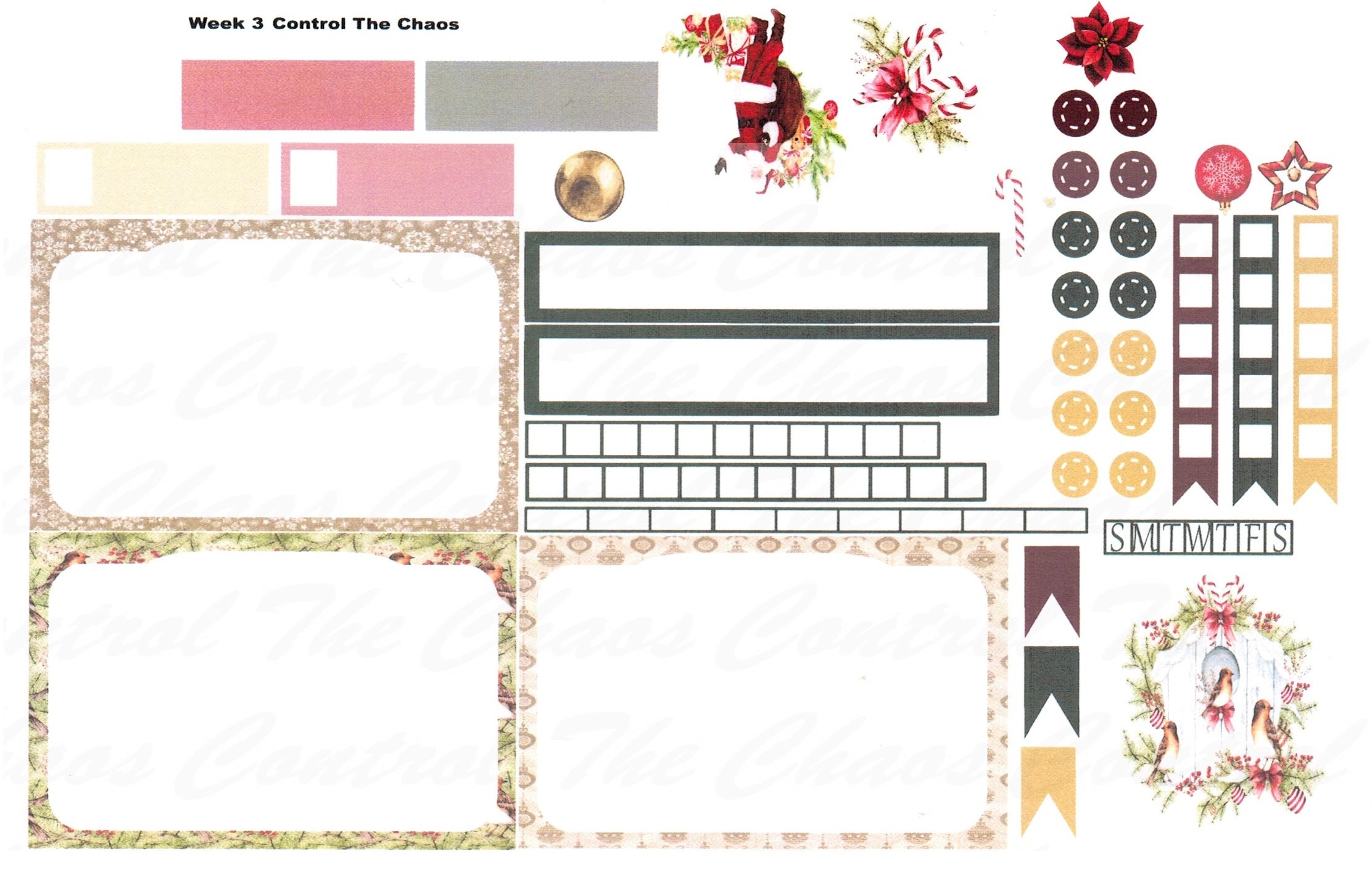 Santa's Christmas Complete Set - Etsy