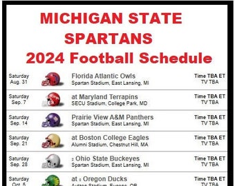 2024 Arkansas Razorbacks College Football Schedule Refrigerator Magnet ...