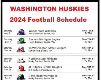 2024 Arkansas Razorbacks College Football Schedule Refrigerator Magnet ...