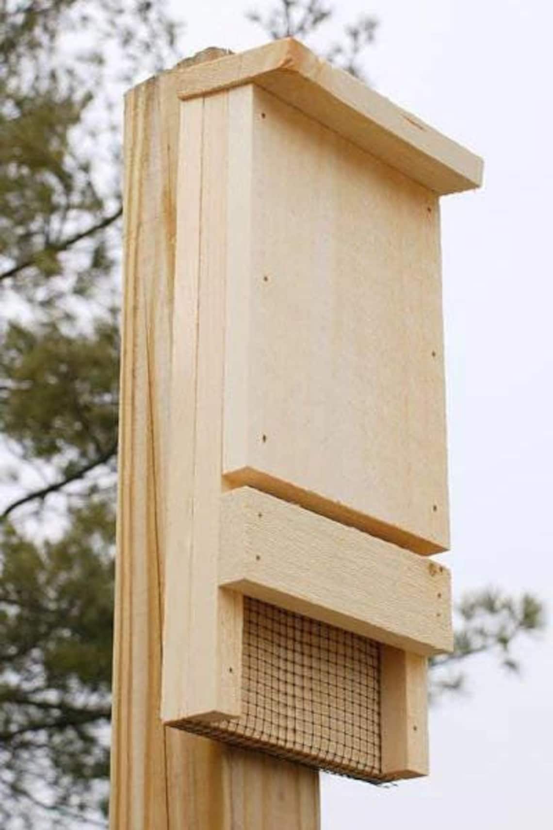 Bat House Woodworking Plans Easy to Build -perfect for All Types of ...