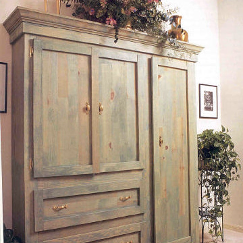 Rustic Wardrobe - Etsy