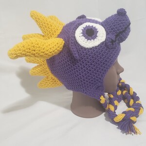 Pattern for Crochet Spyro the Dragon Inspired Character Hat PDF ...