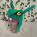 Pattern for Crochet Pokemon Rayquaza Inspired Character Hat PDF ...