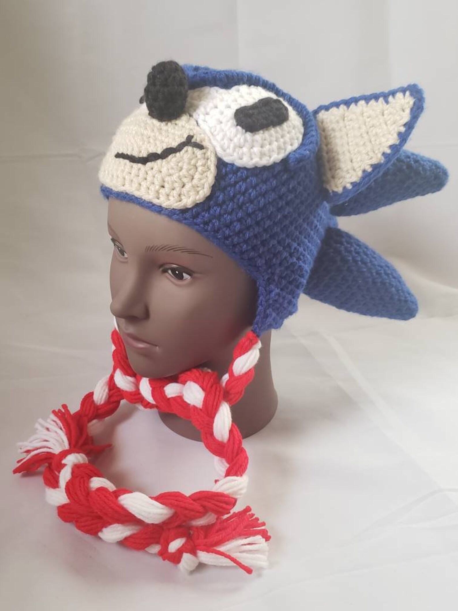 Pattern for Crochet Sonic the Hedgehog Character Hat Pattern - Etsy