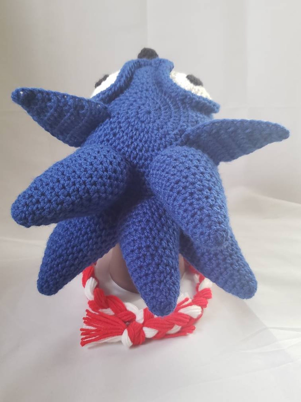 Pattern for Crochet Sonic the Hedgehog Character Hat Pattern - Etsy