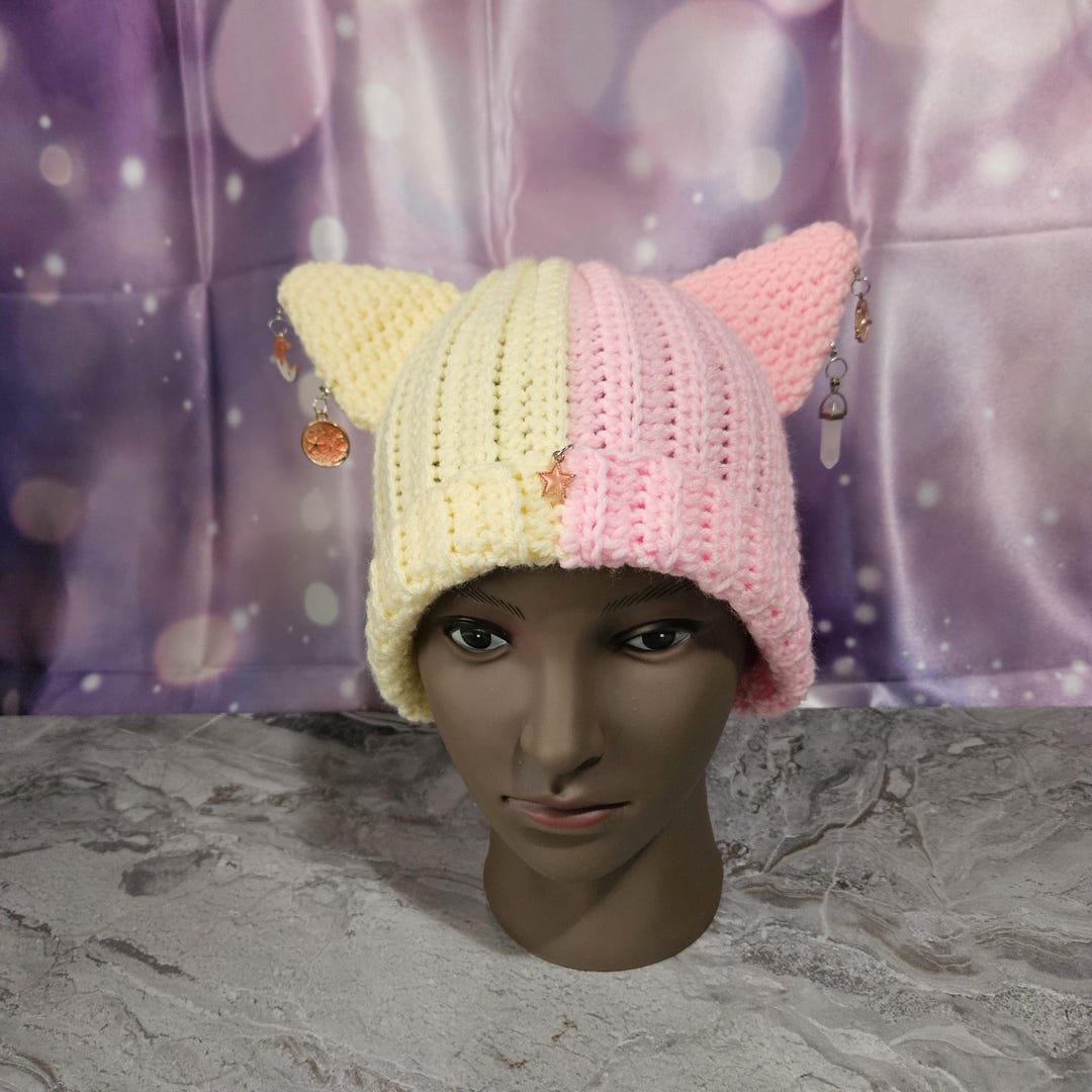 Premade Crochet Strawberry Cheesecat Small/medium Adult Sized Cat ...