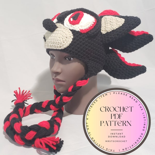 Shadow the Hedgehog Crochet Pattern - Etsy