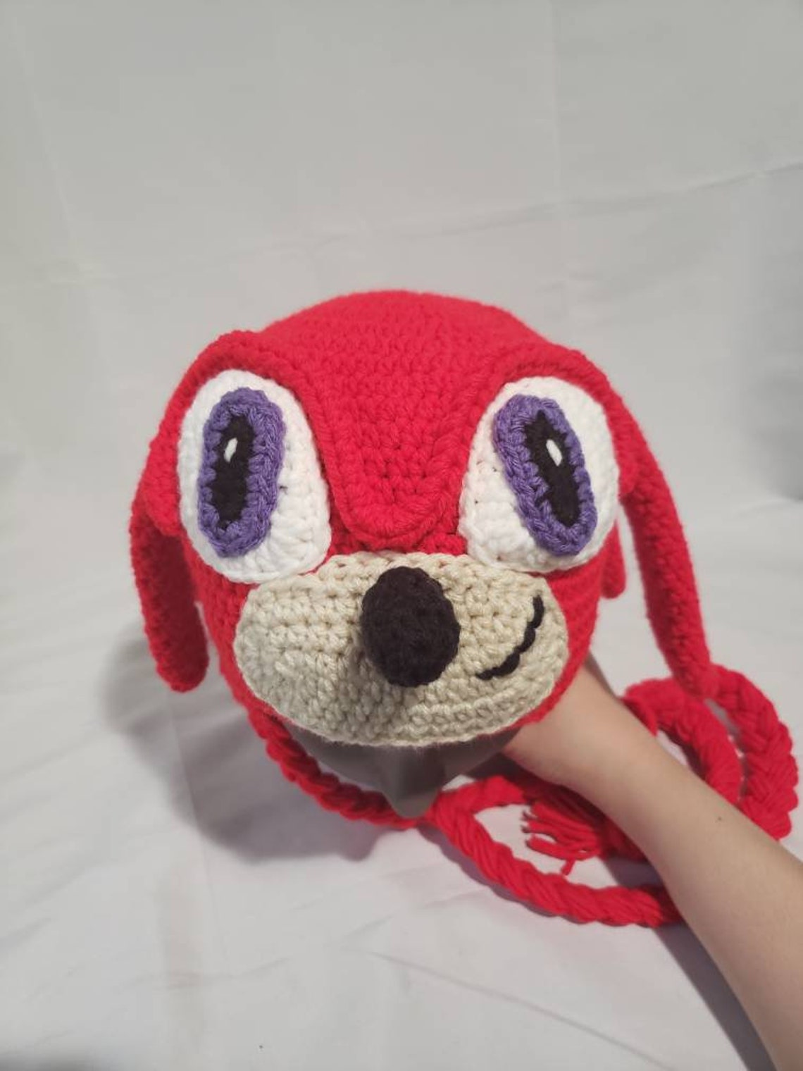 Pattern for Crochet Sonic the Hedgehogs Knuckles Inspired - Etsy