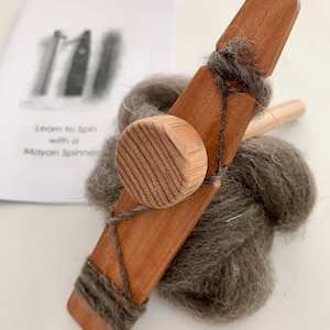 Handmade Mayan Spinner Kit: Recycled Timber Paddle, Tasmanian Oak ...