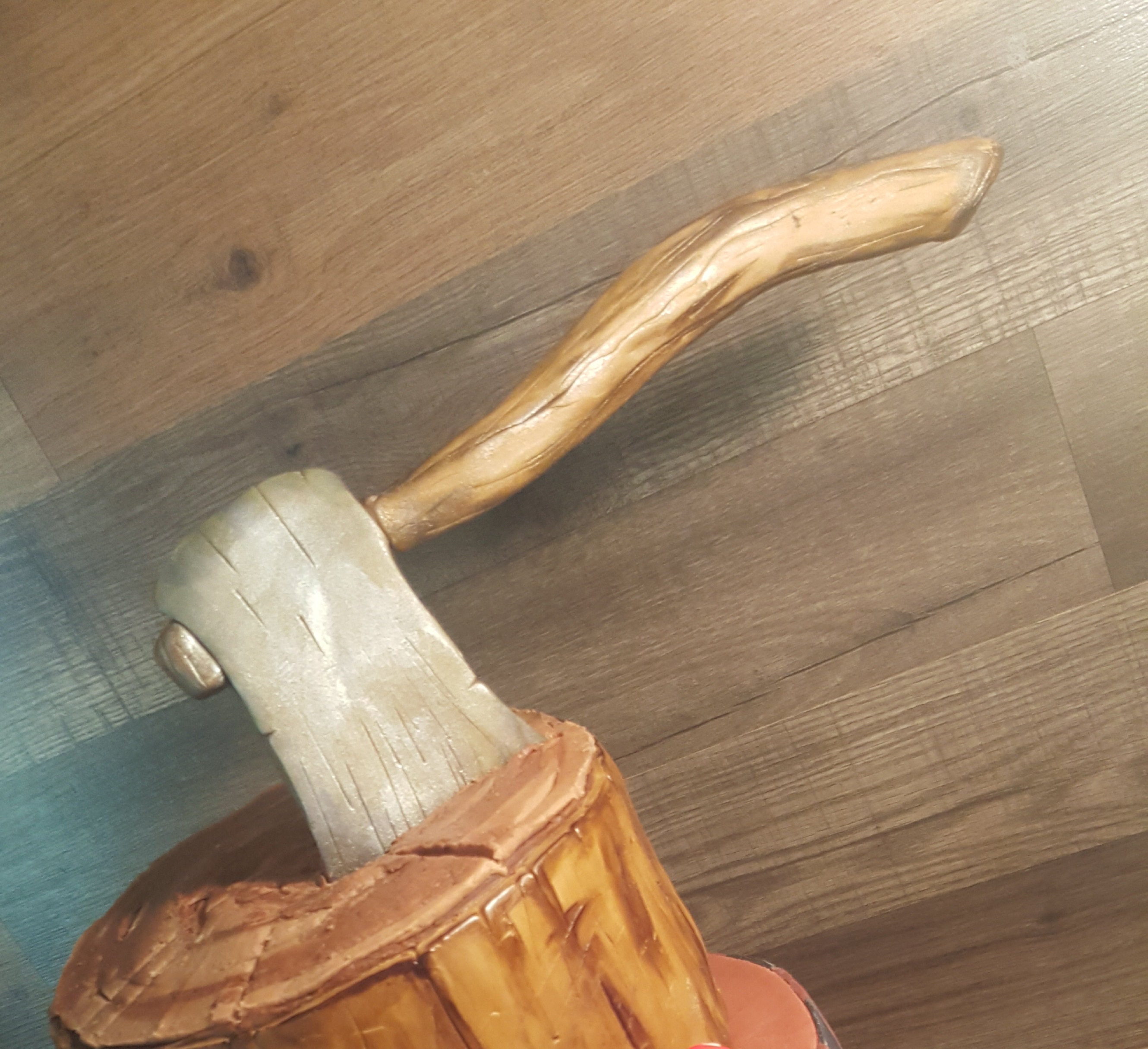 Fondant Lumberjack Axe Cake Topper/halloween Axe Cake | Etsy