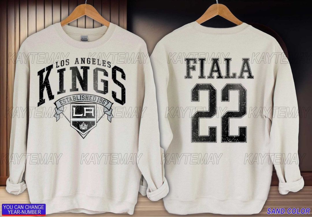 Vintage Los Angeles Kings Sweatshirt Kevin Fiala Shirt Los Angeles ...