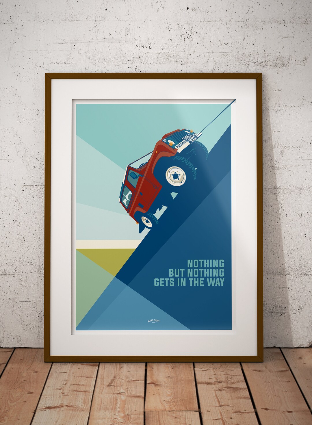 Dambusting - 1980's 4x4 off Road Poster - Etsy