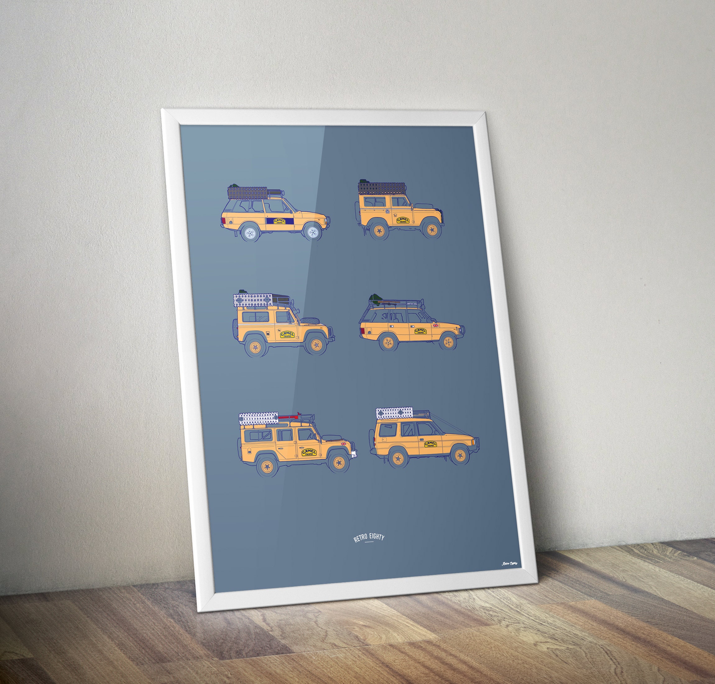 Camel Trophy Print 'camel Collection' - Etsy