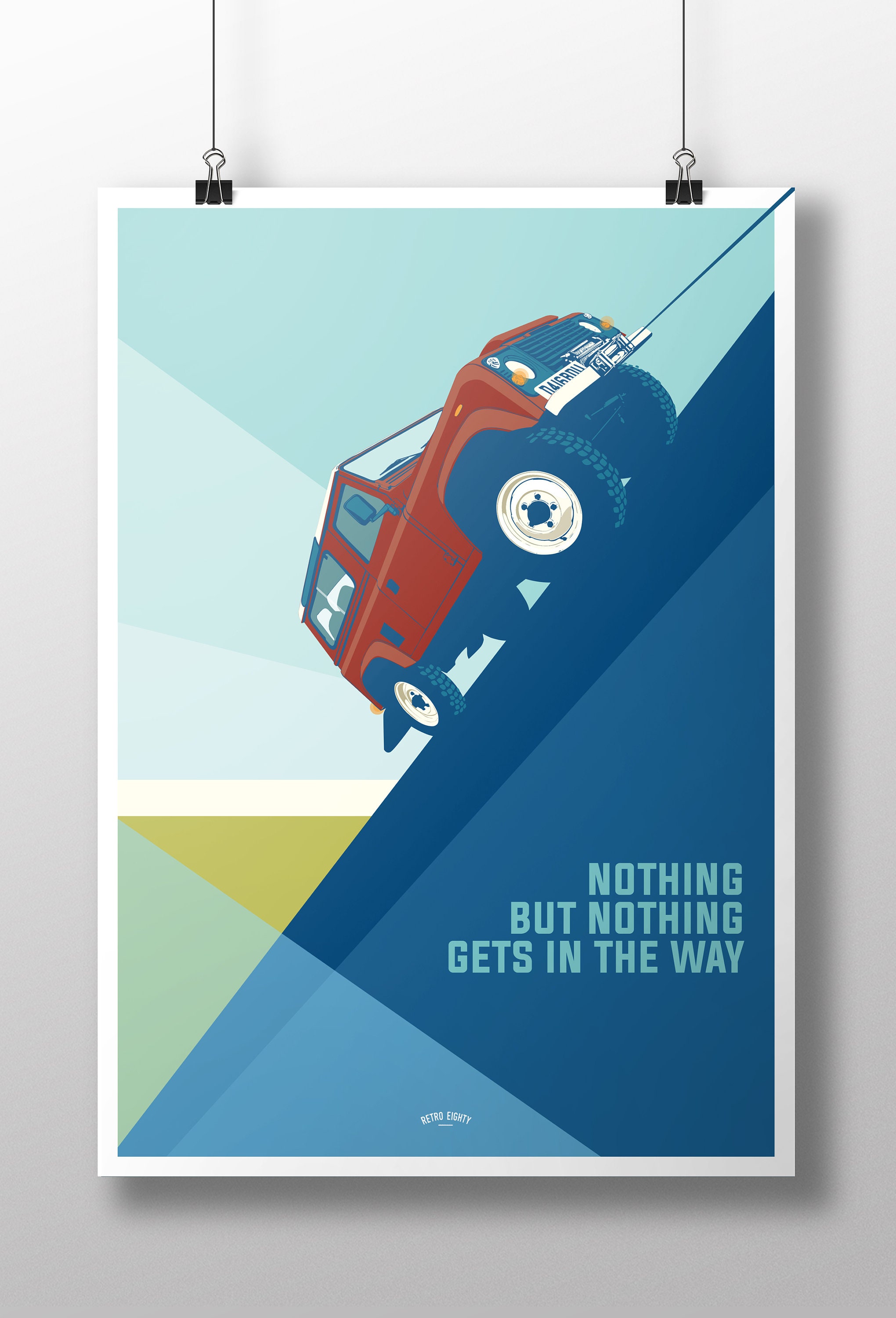 Dambusting - 1980's 4x4 off Road Poster - Etsy