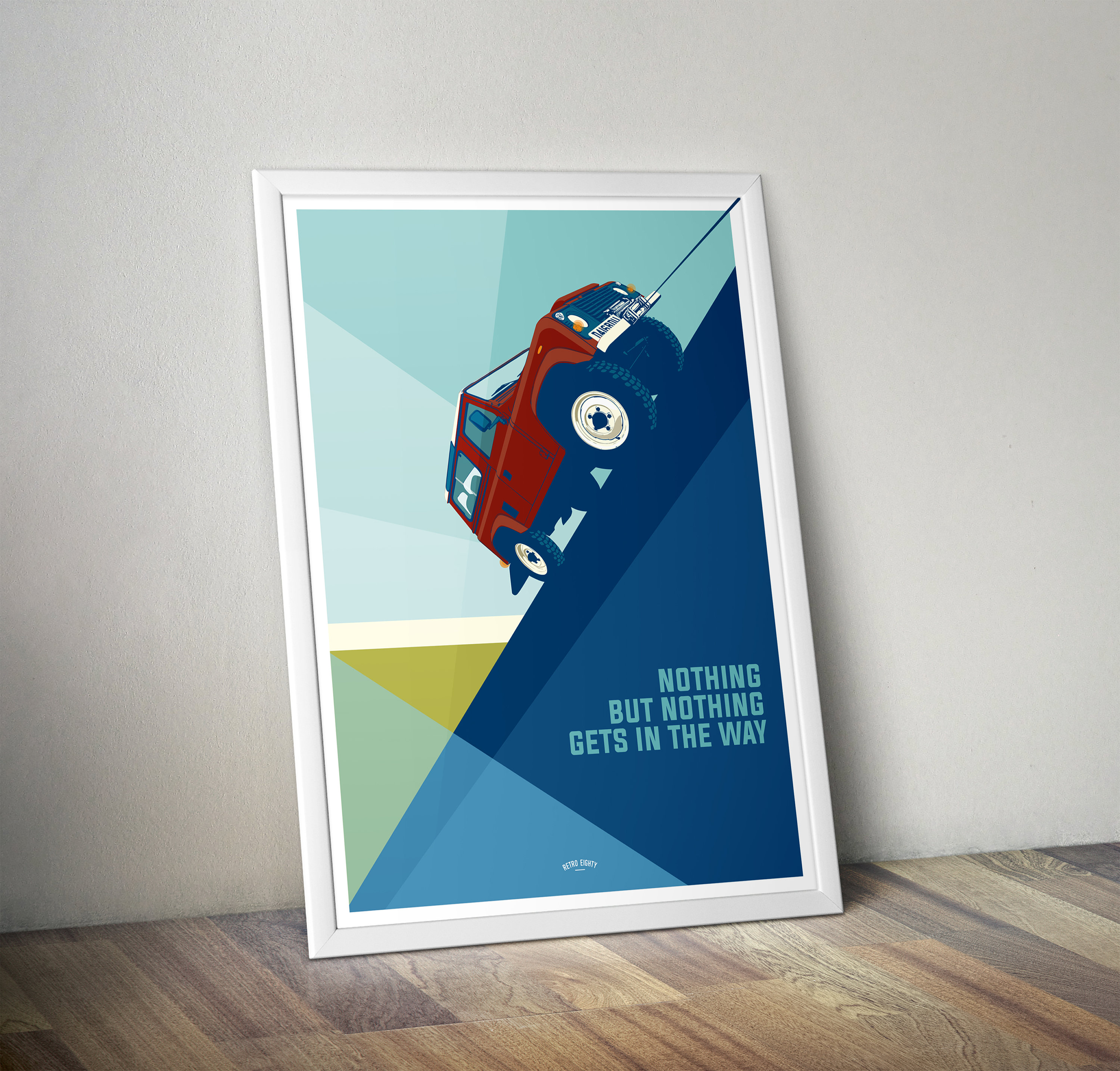 Dambusting - 1980's 4x4 off Road Poster - Etsy