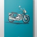 Honda CB750 Classic Motorcyle - Poster Print - Etsy UK