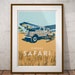 Vintage Safari - Travel Poster - Etsy