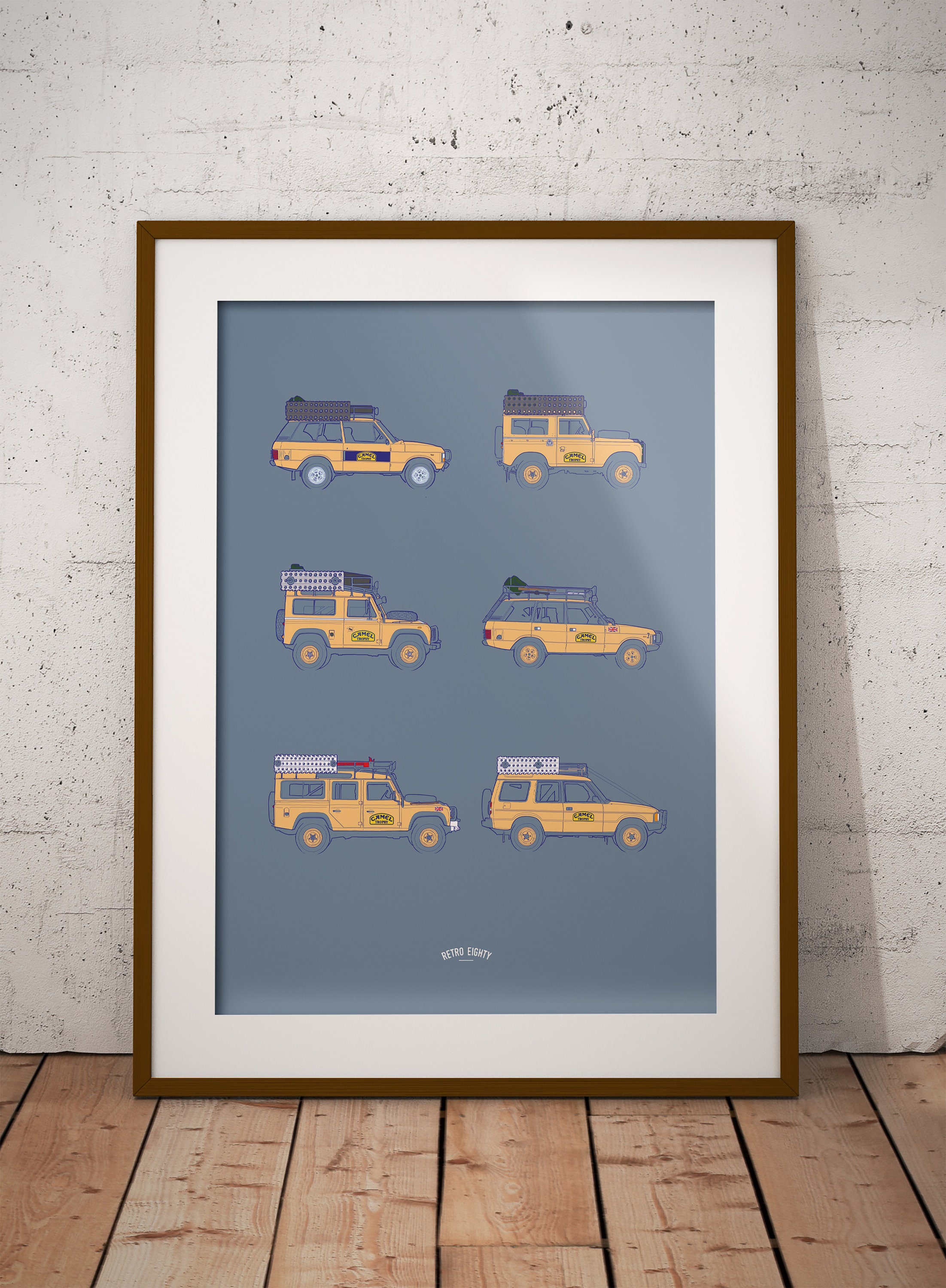 Camel Trophy Print 'camel Collection' - Etsy