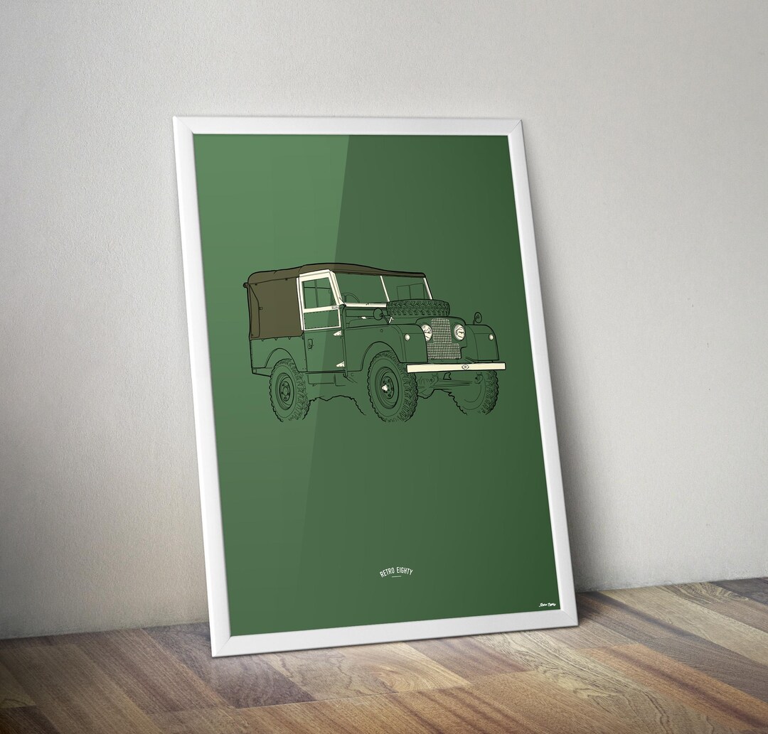 1950's Classic British 86" Series One Overland Vehicle - Etsy