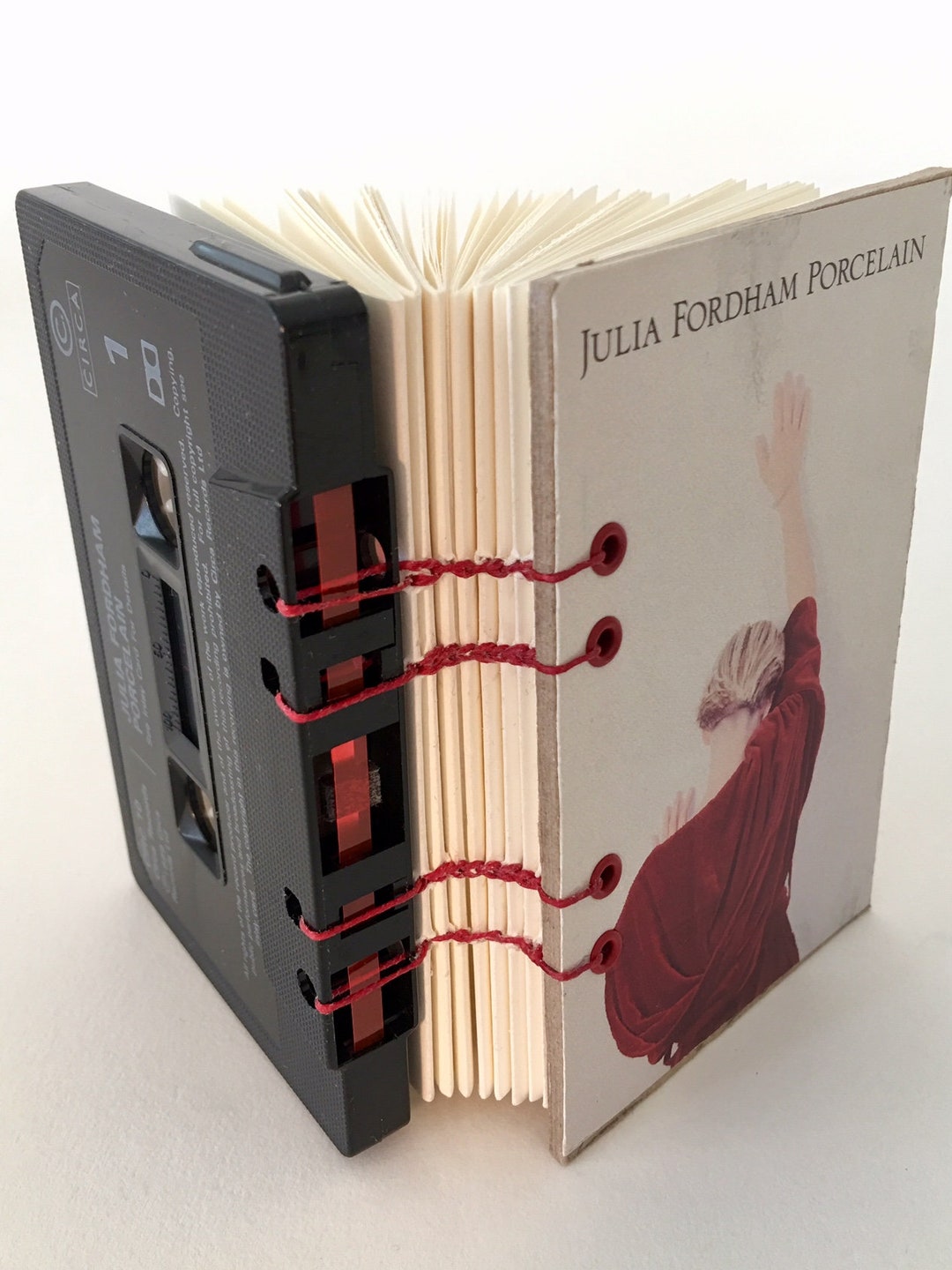 Julia Fordham - Porcelain Cassette Hand-bound Blank Book - Journal - Etsy