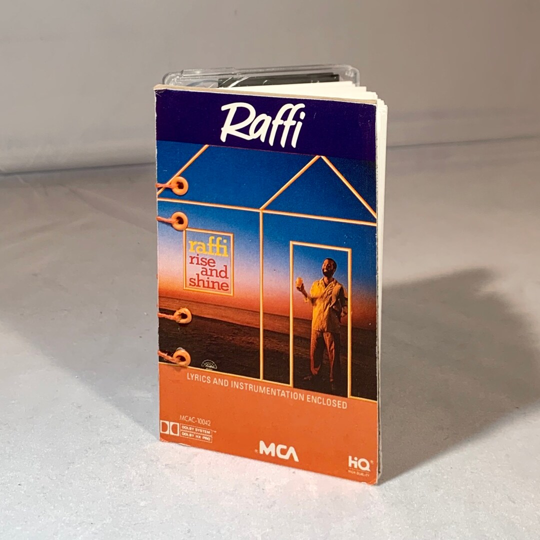 Raffi - Rise and Shine Cassette Hand-bound Blank Book - Journal - Etsy