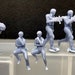 1:64 Miniature Human Figures Resin / Unpainted Great for Dioramas / Hot ...