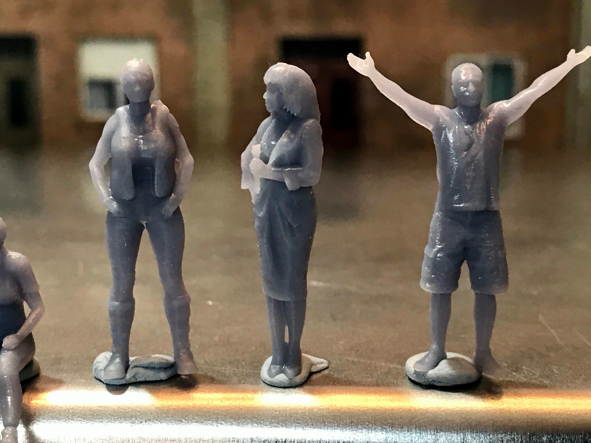 1:64 Scale Miniature People Resin / Unpainted Great for - Etsy