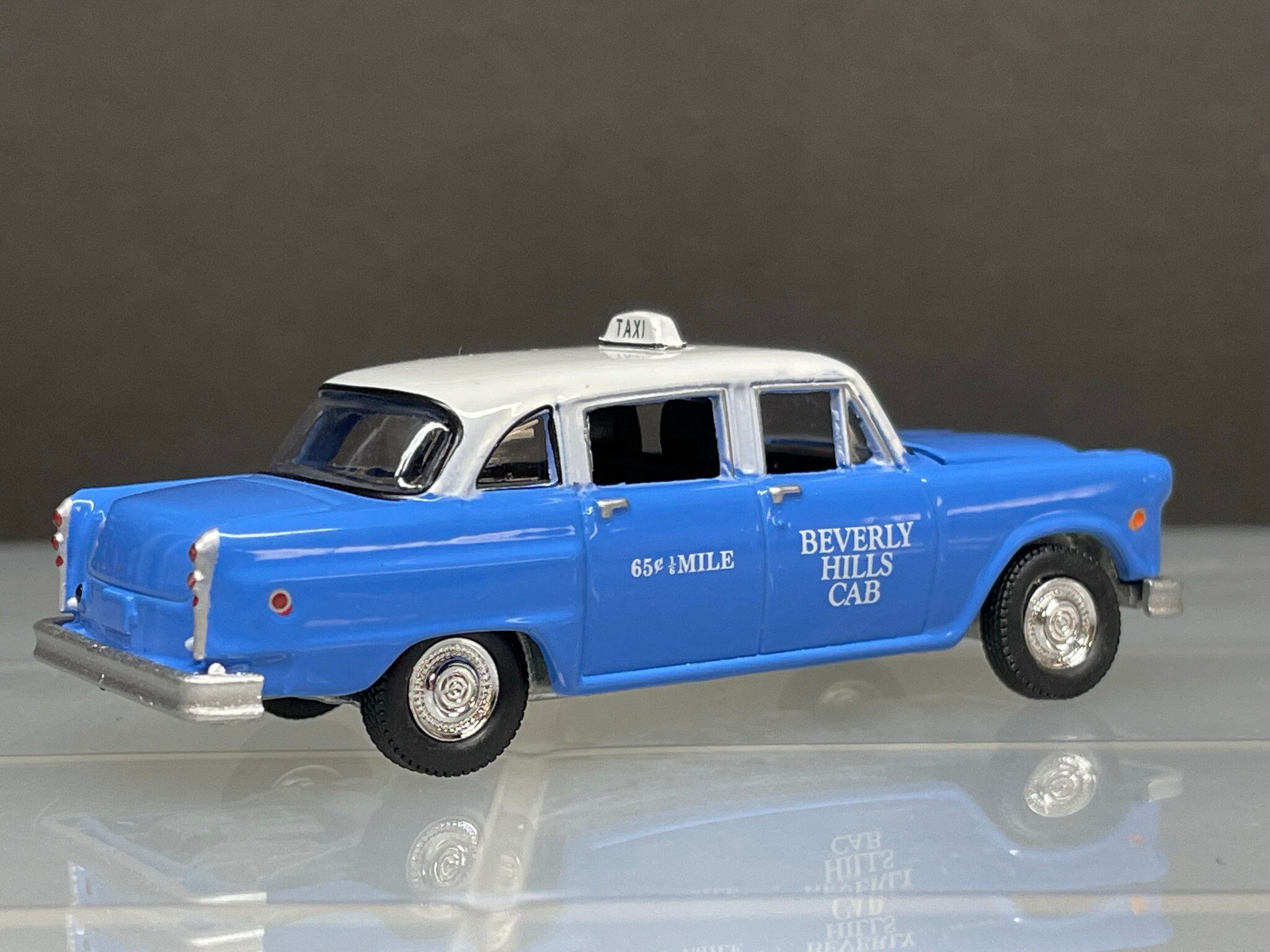 1-64 Scale / S-scale 1971 Checker Taxi Cab Beverly Hills - Etsy