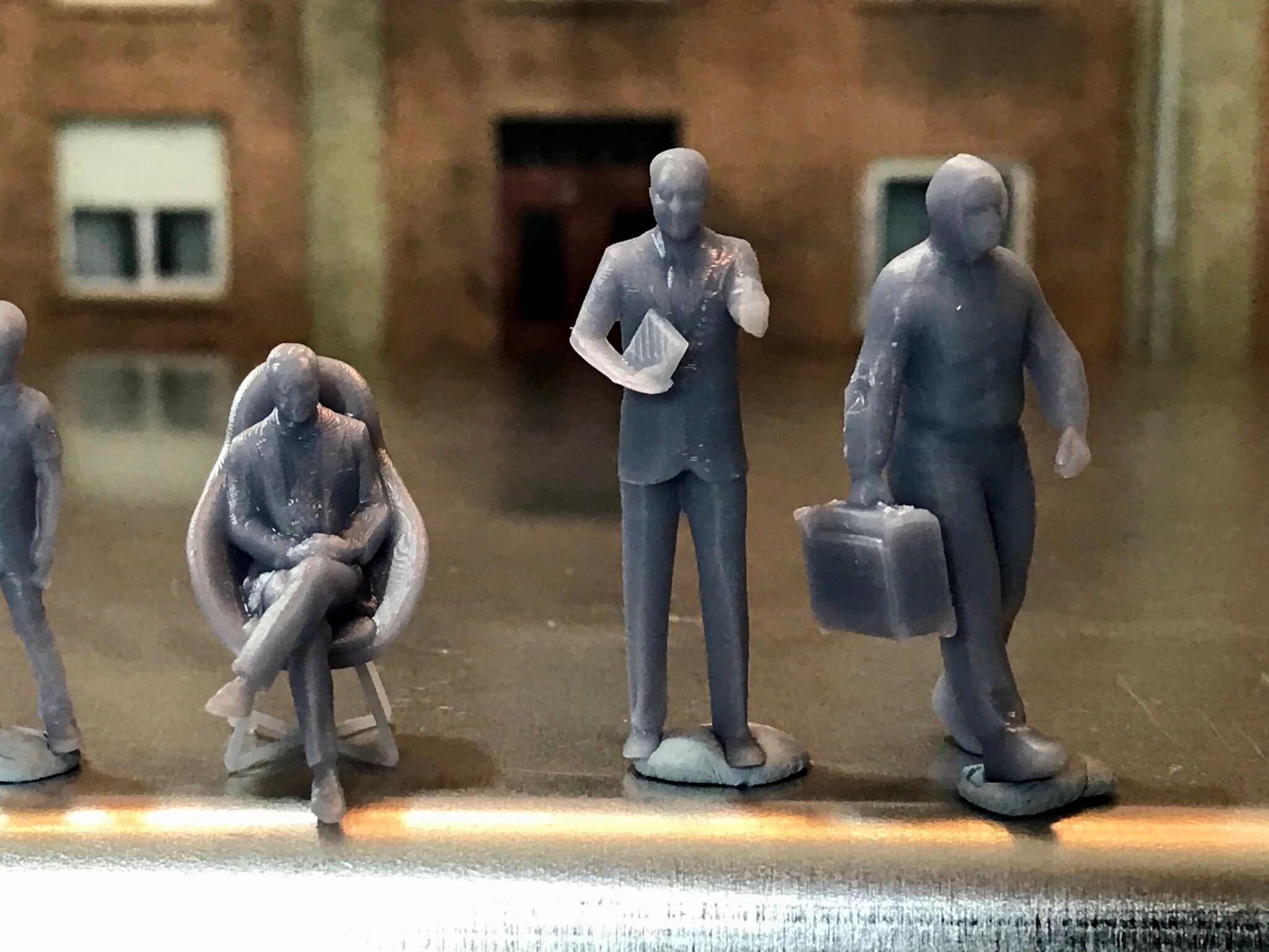 1:64 Scale Miniature People Resin / Unpainted Great for - Etsy UK