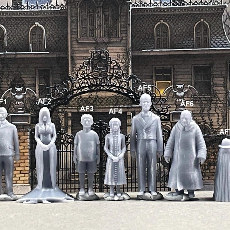 Mini Family Model Figures - Etsy