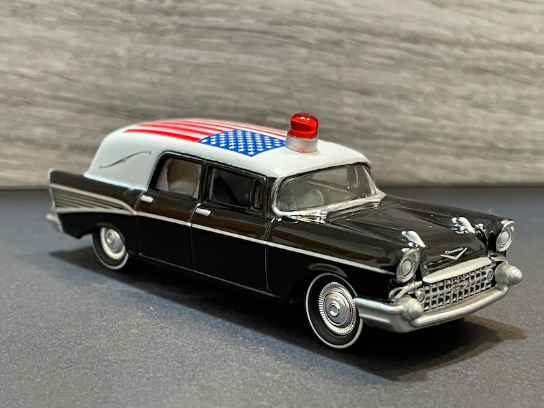1-64 Scale / S-scale 1957 Chevy Hearse Great for Dioramas & - Etsy