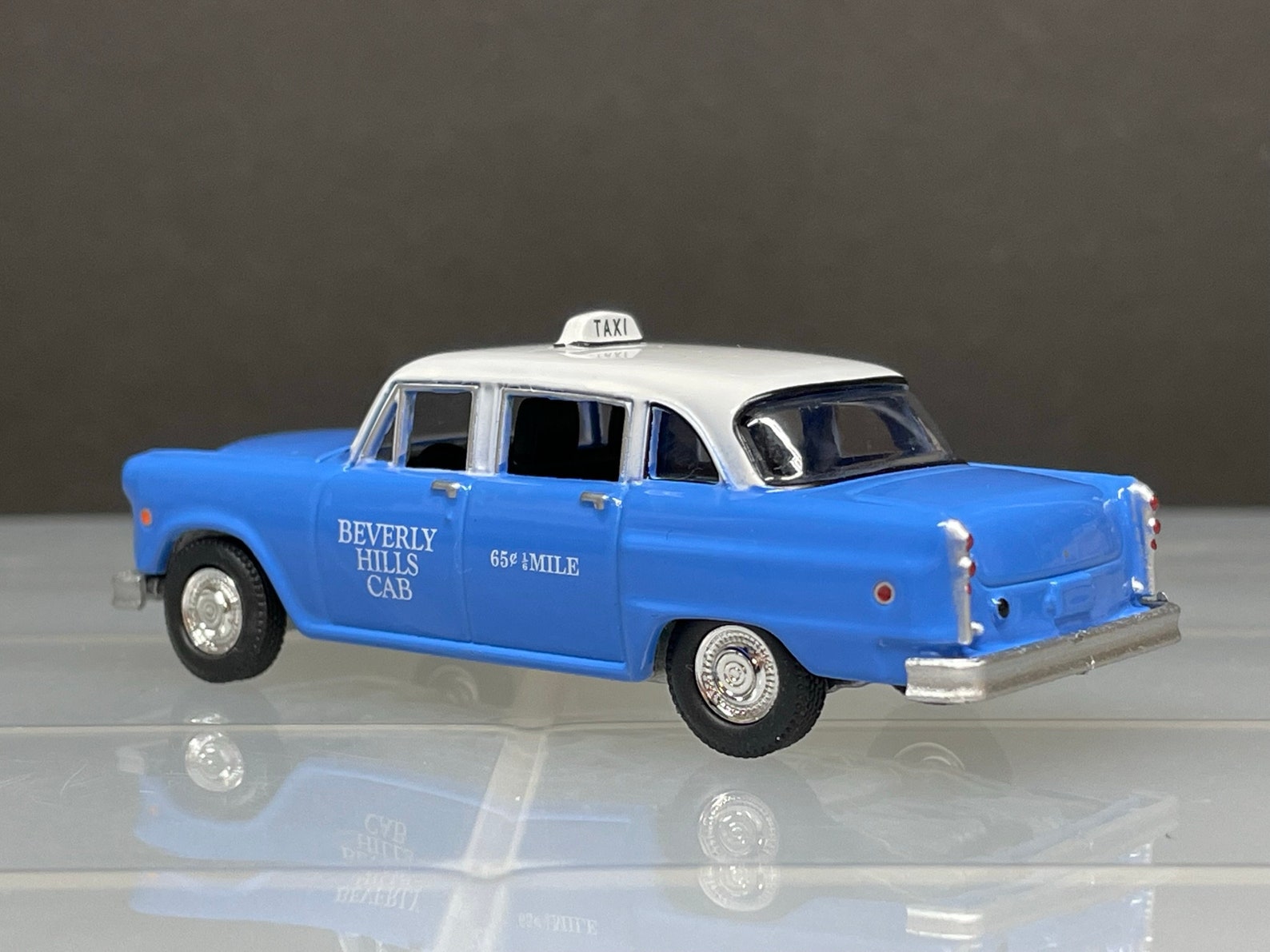 1-64 Scale / S-scale 1971 Checker Taxi Cab Beverly Hills - Etsy