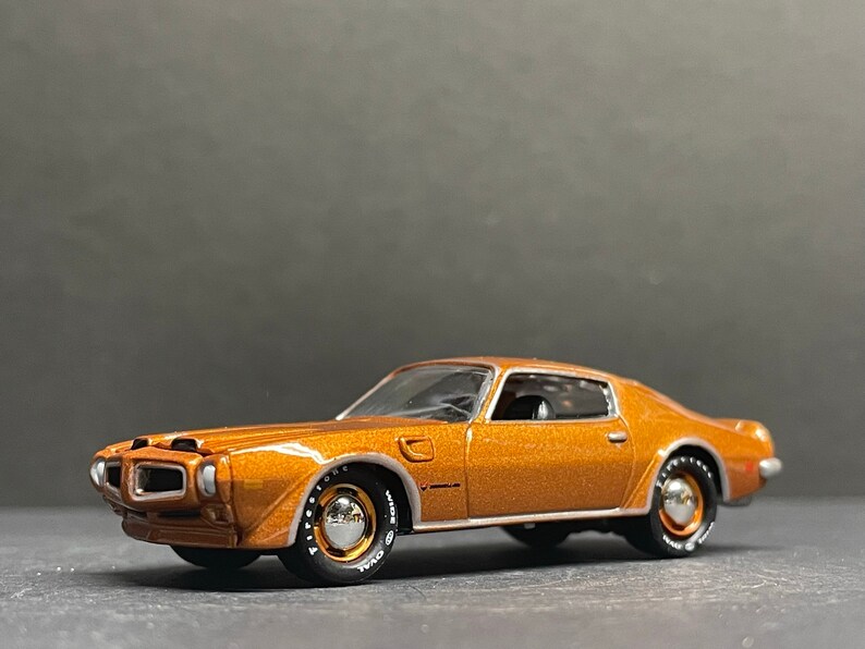 1-64 Scale / S-scale 1972 Pontiac Firebird Formula in Anaconda - Etsy