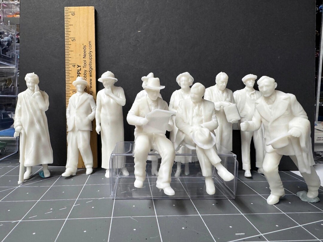 Custom Order Sample of 10 1:20 Scale Figures for Alexis - Etsy