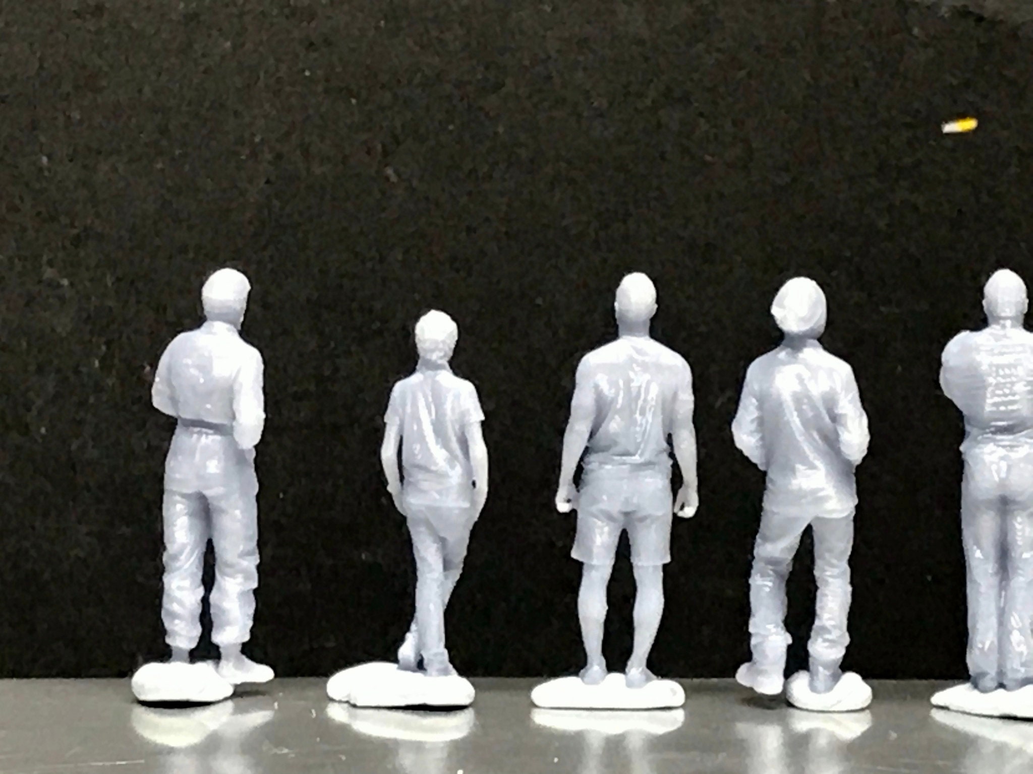 1:64 Scale Miniature People Resin / Unpainted Great for - Etsy