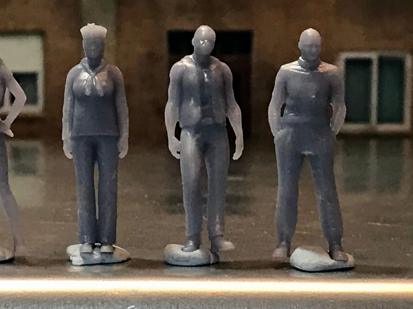 1:64 Scale Miniature People Resin / Unpainted Great for | Etsy