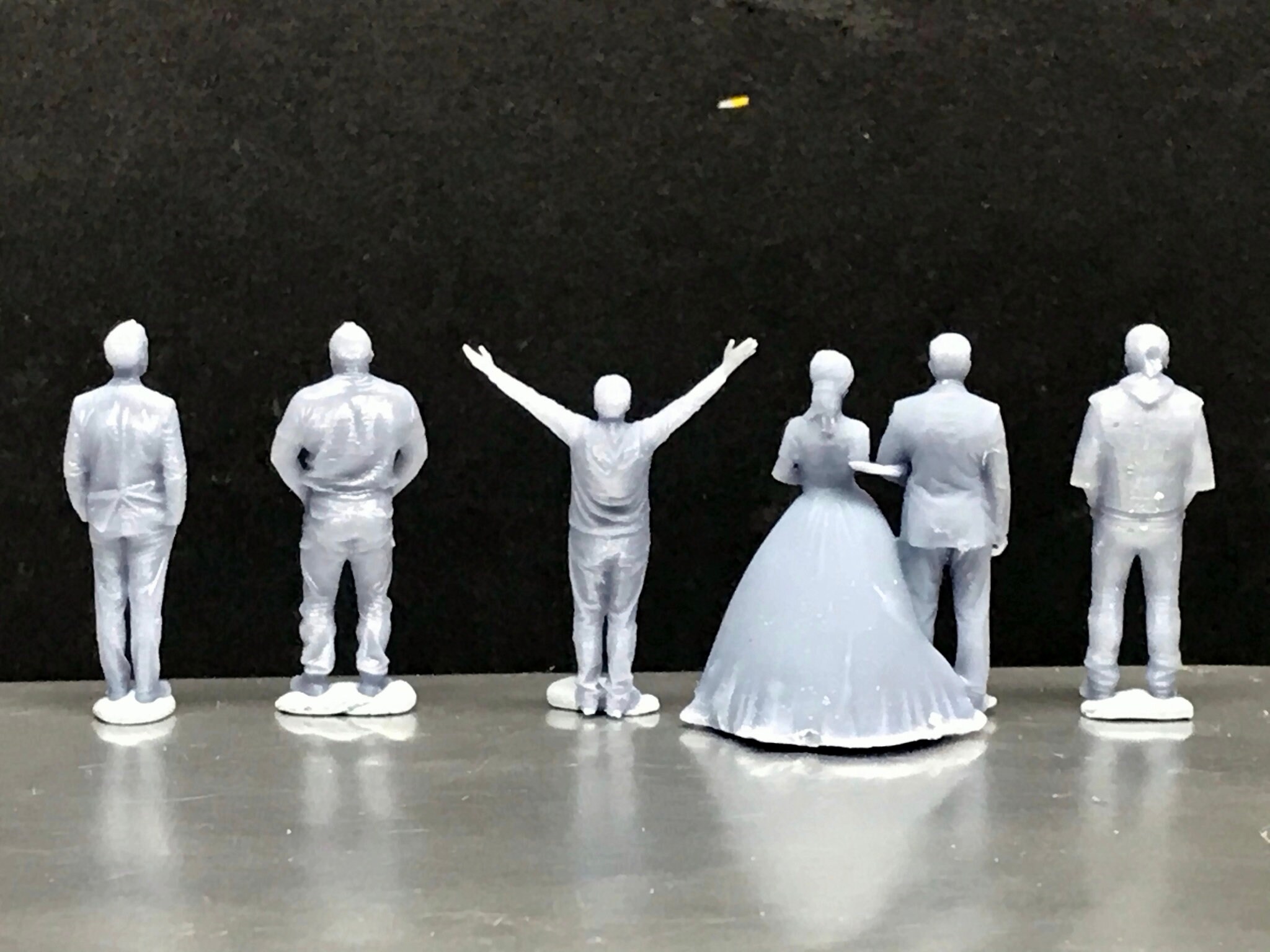 1:64 Scale Miniature People Resin / Unpainted Great for - Etsy