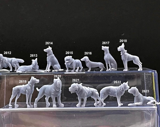 Double G 1:64 Miniature Human Figures - Fast and Furious Resin ...