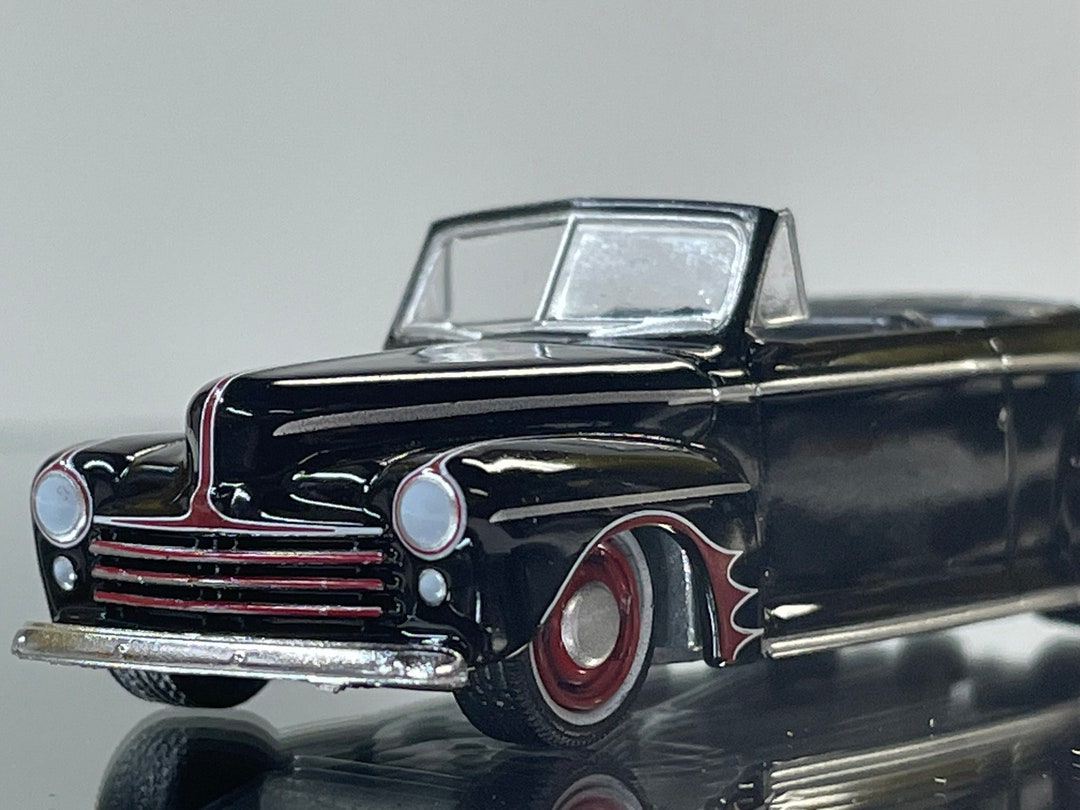 1-64 Scale / S-scale 1947 Ford Deluxe Convertible Great for Dioramas ...