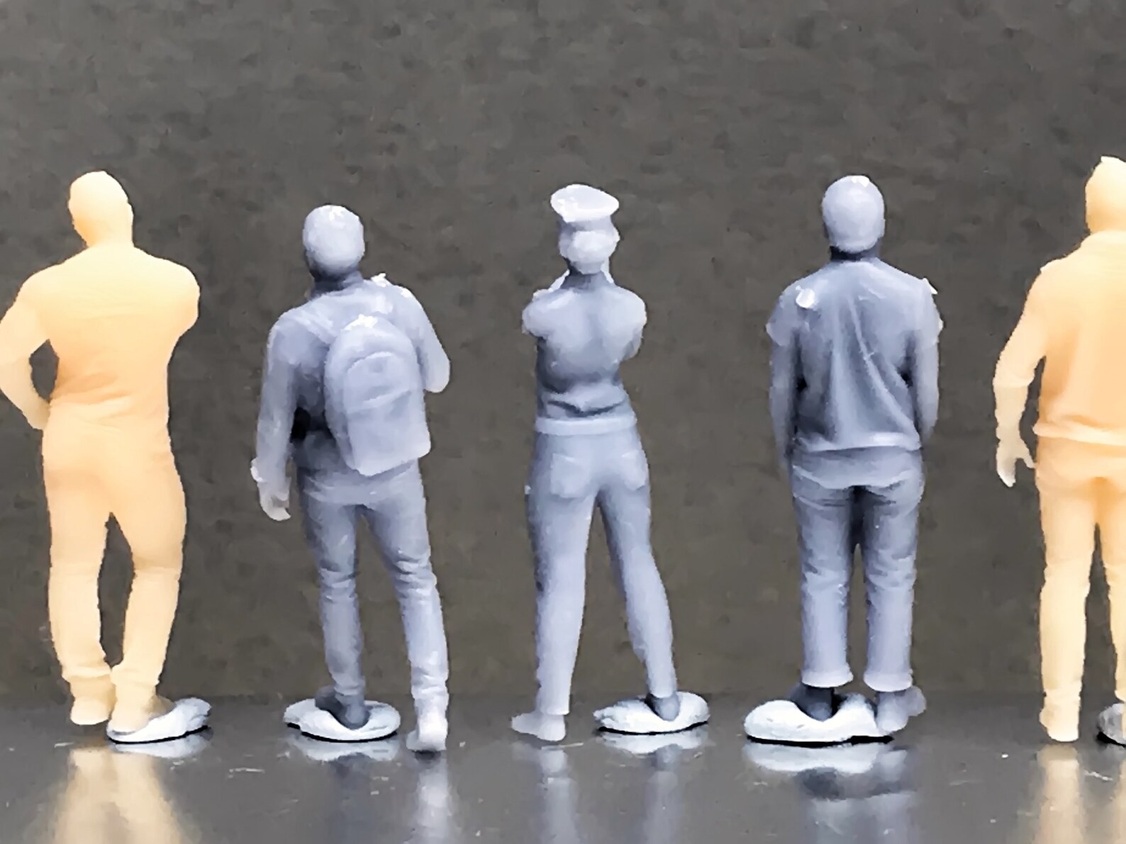 1:64 Scale Miniature People Resin / Unpainted Great for - Etsy