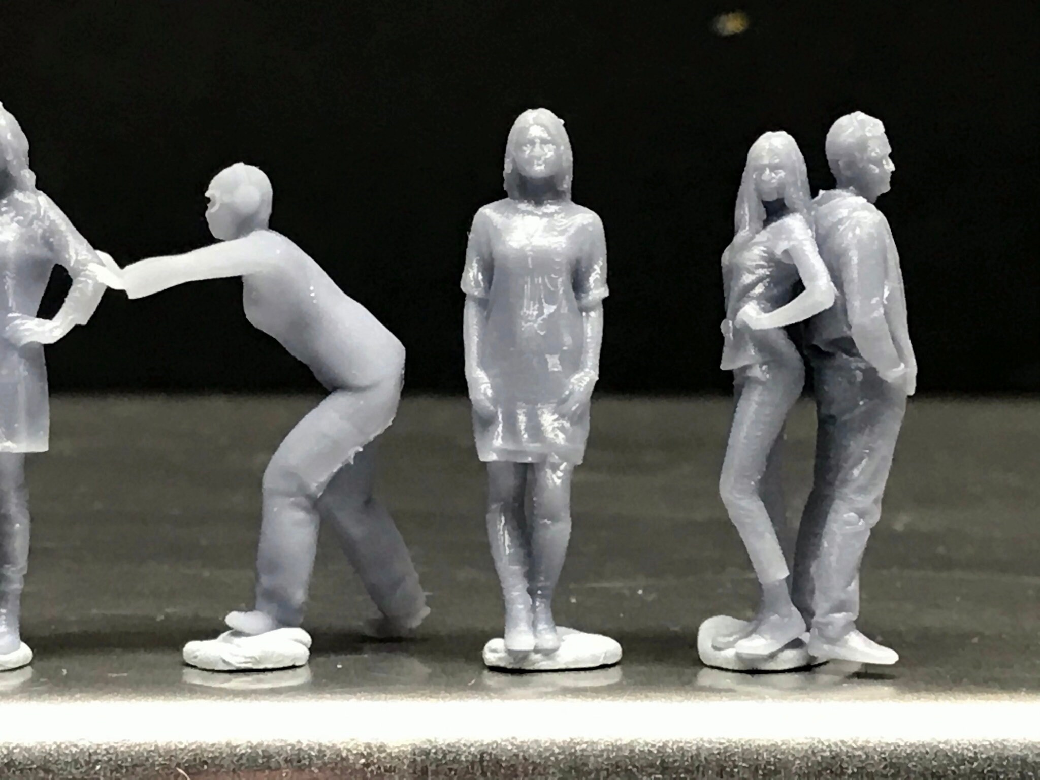01:64 Maßstab Miniatur Menschen Harz / unlackiert ideal - Etsy.de