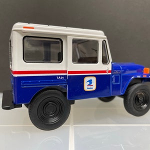 1:26 Under 5" 1971 Jeep DJ-5B USPS Truck in White or Blue Colors ...