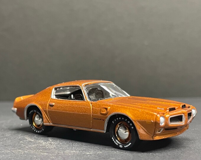 1-64 Scale / S-scale 1972 Pontiac Firebird Formula in Anaconda - Etsy
