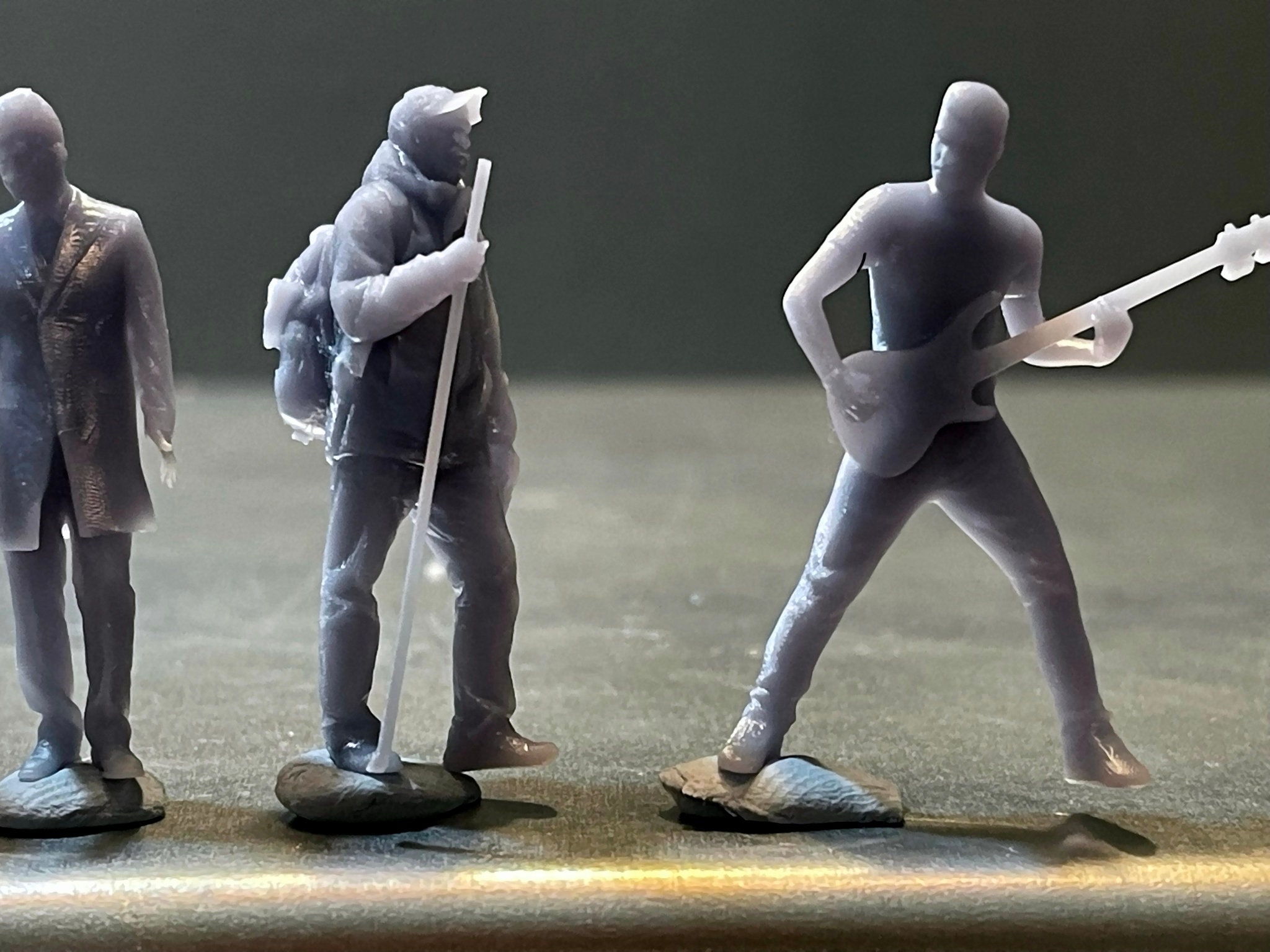 1:64 Miniature Human Figures Resin / Unpainted Great for - Etsy