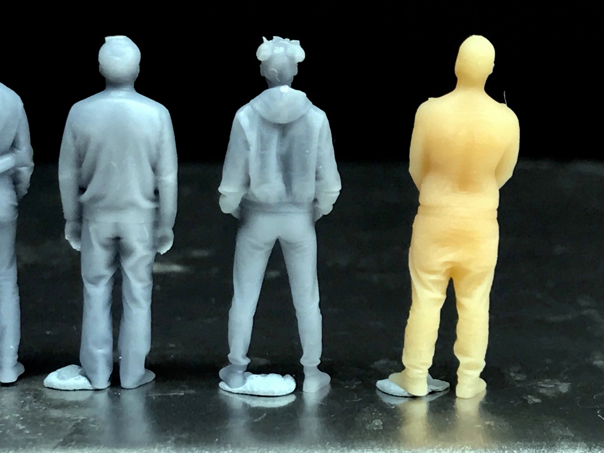 1:64 Scale Miniature People Resin / Unpainted Great for - Etsy