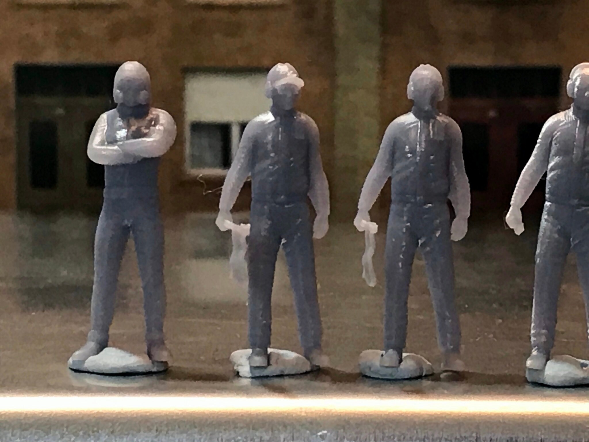 1:64 Scale Miniature People Resin / Unpainted Great for | Etsy